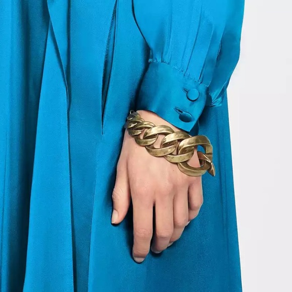 Jewelry | Vintage Gold Za Chain Bracelets | Poshmark